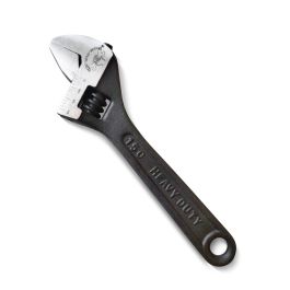 6" Classic Adjustable Wrench, Black Oxide Steel